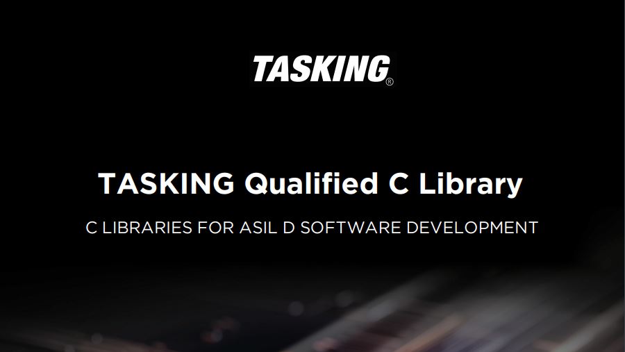 Qualified C Library | TASKING